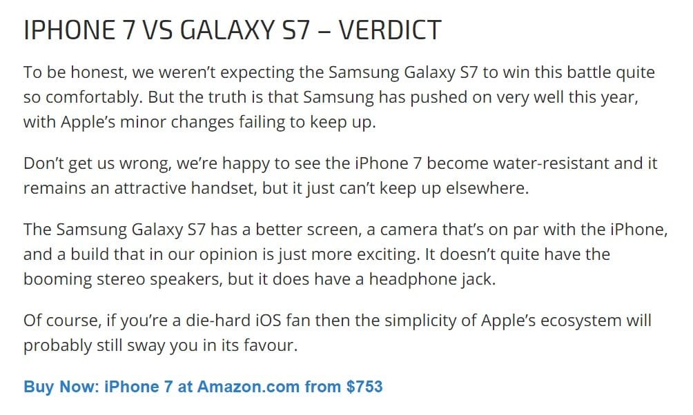 Affiliate Guide: How to Write a Post to Compare Two Products