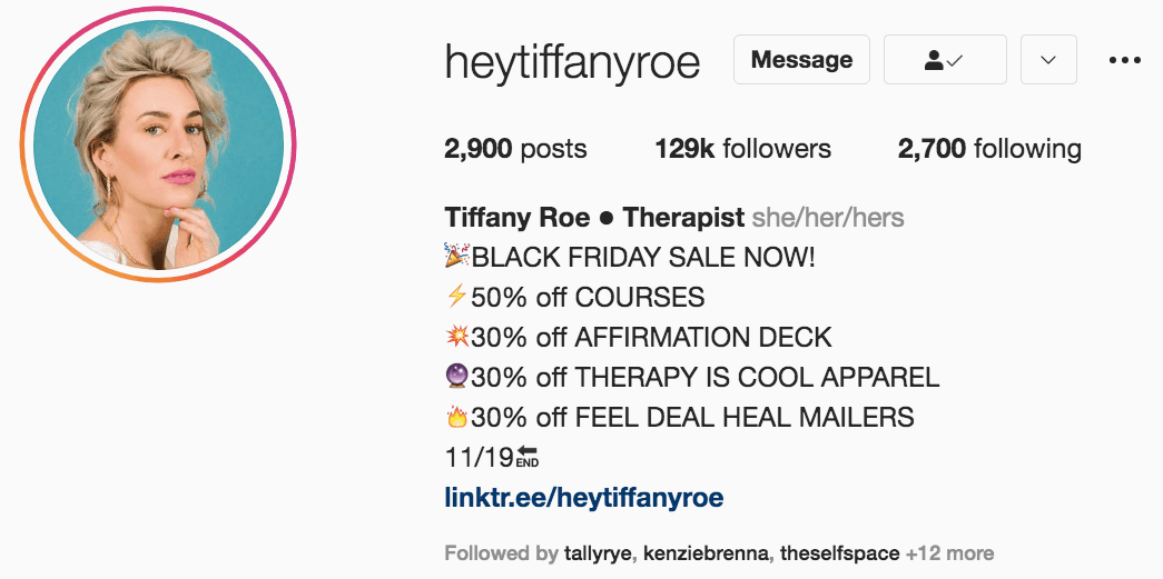 How to Write the Perfect Instagram Bio for Your Brand (4 Tips ...